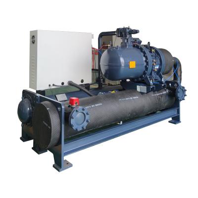 China 10 Ton 220HP Water Cooled Screw Chiller for Food Processing - 100KW to 1530KW Cooling Capacity for sale