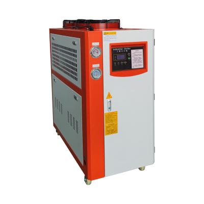 China Industrial Air Cooled Chiller 9kW 3HP 220V with Copper Tube Evaporator for Electroplating for sale