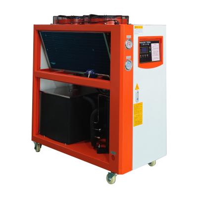 China 50HP Air Cooled Vortex Industrial Portable Chiller 380V 50Hz for UV Lamp Printer for sale