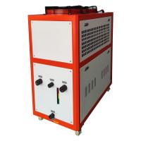 China Industrial 3 Ton Air Cooled Water Chiller Portable 9kW Cooling Capacity for Plastic Industry for sale