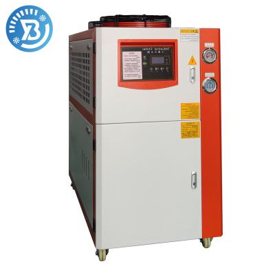 China 10HP Scroll Water Chiller 18kW Industrial Air Cooled Chiller 380V 50Hz for sale