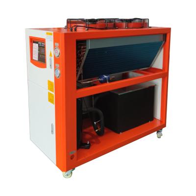 China 3HP Air Cooled Chiller Industrial Portable 9kW Cooling Capacity 380V for sale