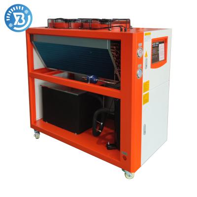 China 3HP Air Cooled Chiller 9KW Water Chilling Machine 60Hz Copper Tube Evaporator for sale