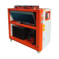 China Vortex 3HP Portable Air Cooled Water Chiller 9KW 380V Industrial Chiller for sale