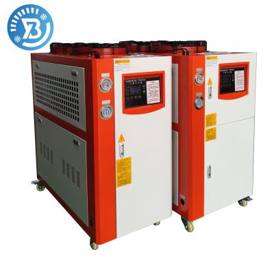 China 3HP Air Cooled Vortex Portable Water Chiller 9kW 380V 50Hz Industrial Chiller System for sale