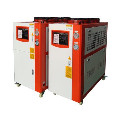 China 60Hz Air Cooled Chiller 3HP Portable Chiller Unit Customized Copper Tube Evaporator 9kW for sale