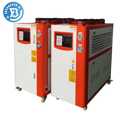 China Vortex Portable Chiller 3HP Air Cooled Mini Water Chiller 9kW Cooling Capacity 380V for sale