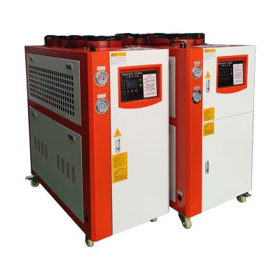 China 3HP Air Cooled Vortex Portable Chiller 9kW Cooling Capacity 380V 50Hz Copper Tube Evaporator for sale