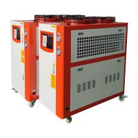 China 9KW Air Cooled Chiller 3HP Portable Water Chiller Copper Tube Evaporator 380V for sale
