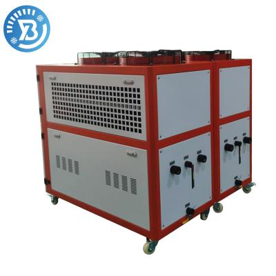 China 3 HP Air Cooled Portable Water Chiller 220V 9kW Industrial Chiller R410A R404A for sale