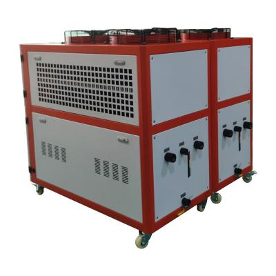 China Vortex Air Cooled Chiller 3HP 9KW Water Chiller Machine Copper Tube Evaporator for sale
