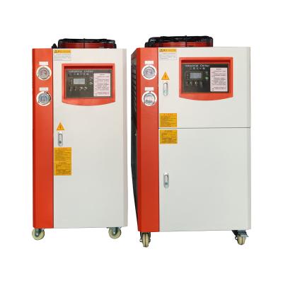 China R407C Air Cooled Screw Chiller 60Hz 9KW Industrial Cooling for Packaging Production Line for sale