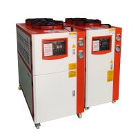 China 9KW 3HP Industrial Air-Cooled Chiller with Copper Tube Evaporator - 1190×530×1230mm Compact Design for sale