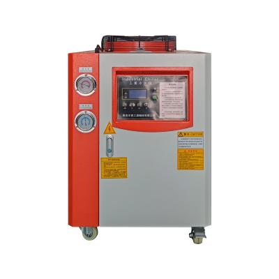 China 2HP Portable Water Chiller 6KW Cooling Capacity for Ultrasonic Cleaning and Electroplating Applications for sale