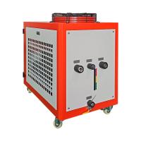China 1HP 3KW Air-Cooled Water Chiller for Electroplating - 39L Tank Capacity, 910×550×850mm Compact Design for sale