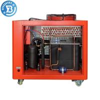 China 1HP Air Cooled Ultrasonic Cleaning Chiller 3KW Electroplating Water Chiller 39L for sale