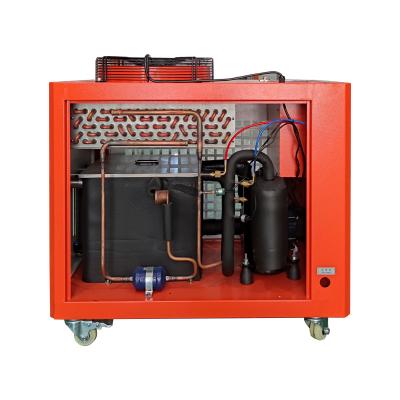 China 3KW 1HP Electroplating Low Temperature Chiller with 39L Water Tank and 6 m³/h Flow Rate for Industrial Cooling for sale