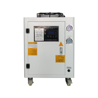 China 6kW 2HP Air Cooled Chiller Portable Liquid Chiller 220V 50Hz for Electroplating for sale
