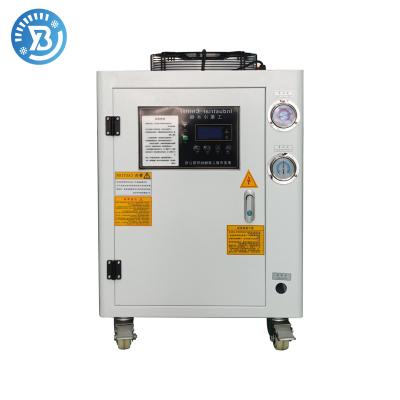 China R22 Mini Water Chiller System 6KW Energy Saving Chillers 2HP Air Cooled Industrial for sale