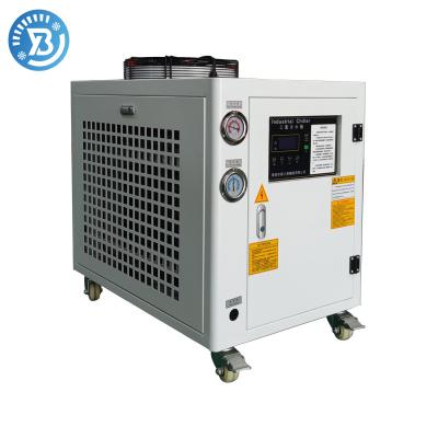 China 2HP Air Cooled Chiller 6kW Cooling Capacity Portable Circulation System for Electroplating for sale
