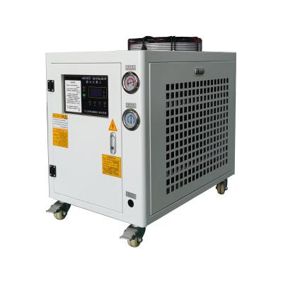 China 2HP Air Cooled Chiller 220V 6kW R22 R407C R134A for Ultrasonic Cleaning Electroplating for sale