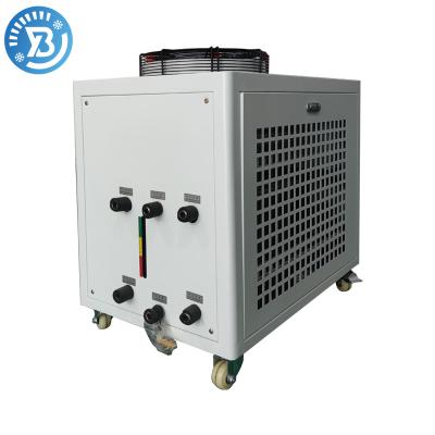 China 2HP Air Cooled Chiller 6kW Cooling Capacity 50Hz Industrial Chiller for Electroplating for sale