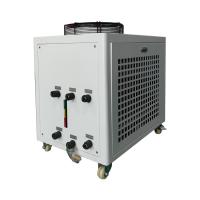 China 2HP Air Cooled Industrial Chiller 6kW Cooling Capacity 220V for Electroplating Temperature Control for sale