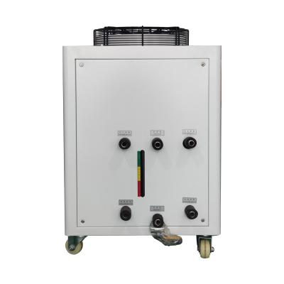 China 2HP 6KW Air-Cooled Industrial Water Chiller with 39L Tank and 0.5 Inch Connections for Electroplating Applications for sale