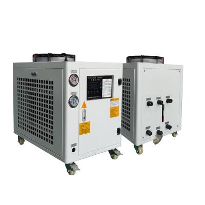 China 6KW 2HP Air Cooled Chiller with R134A Refrigerant for Electroplating Industry - 39L Tank Capacity for sale