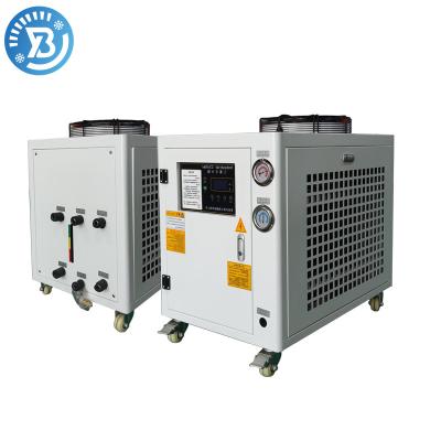 China 50Hz 2HP Industrial Air Chiller with 6KW Cooling Capacity and 39L Water Tank for Electroplating Applications for sale