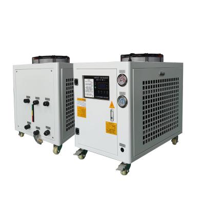 China 6KW 2HP Air Cooled Chiller 220V 50Hz for Electroplating Industry with 39L Tank Capacity for sale