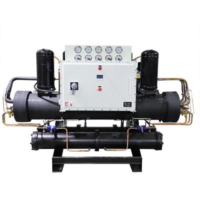 China R134A Explosion Proof Water Chiller 380V/50Hz Industrial Cooling System with 10-500 Ton Capacity and Shell Tube Evaporator for sale