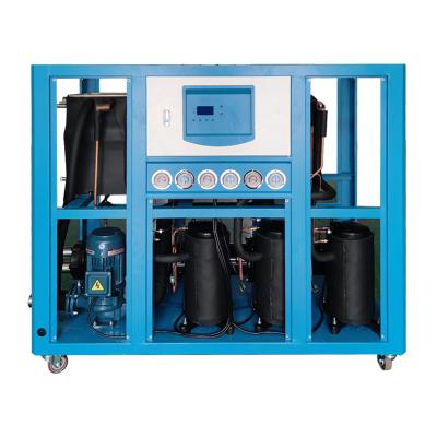 China 15HP Water Cooled Chiller 4.26RT 11kW Cooling Capacity Scroll Compressor Industrial Chiller for sale