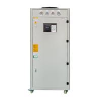 China Portable 10HP Air Cooled Chiller 30kW Cooling Capacity R410A Refrigerant 8.5RT for sale