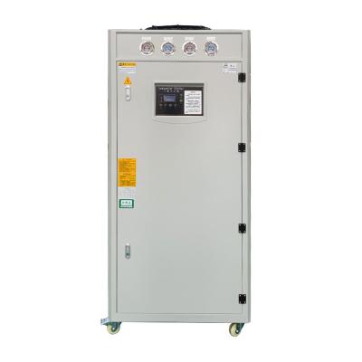 China Portable 10HP Air Cooled Chiller 30kW Cooling Capacity R410A Refrigerant 8.5RT for sale