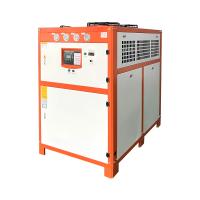 China 10HP air-cooled dual-system hot and cold integrated chiller for sale