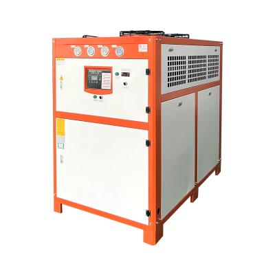 China 10HP air-cooled dual-system hot and cold integrated chiller for sale