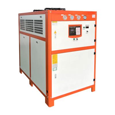China 10HP air-cooled dual-system hot and cold integrated chiller for sale