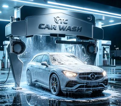 China Automatic Electric Car Wash Machine 3 - 8 Minutes PLC Control With Touch Screen for sale