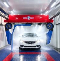 China Fixed / Mobile Install Automatic Car Wash Machine With PLC Control / Touch Screen for sale