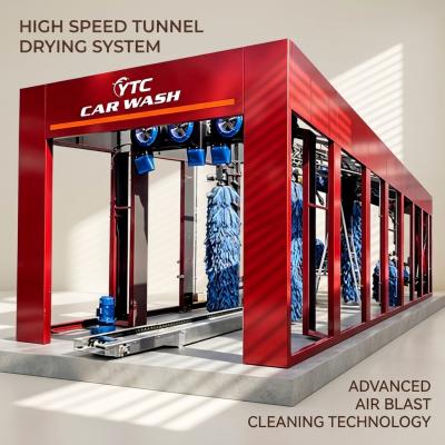 China IoT Remote Monitoring Tunnel Car Wash Machine APP Control Real Time Alarm for sale