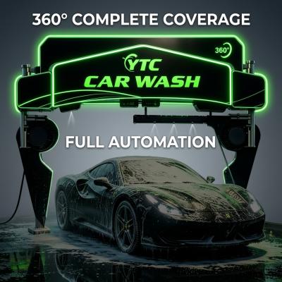 China 48KW Automatic Tunnel Car Wash Machine High Capacity Smart Car Wash Machine for sale