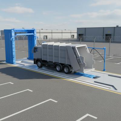 China 5 -10 Buses/H Bus Cleaning Machine , Stainless Steel Automatic Bus Washing Equipment for sale