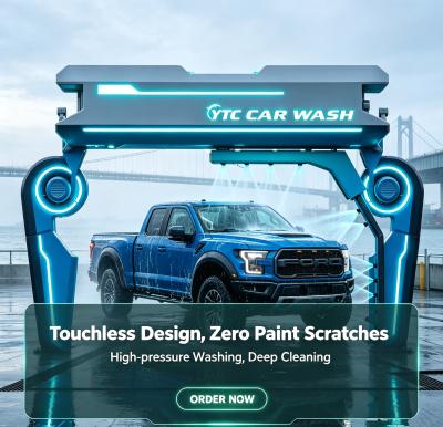 China Water Recycling Touchless Car Wash Machine with 65 Percent Reuse Rate System for sale
