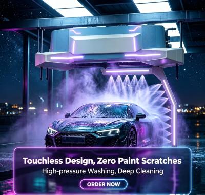 China High Power Air Drying Touchless Car Wash Machine 22kw Blower Quick Dry for sale