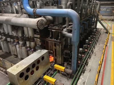 China High Temperature Range Rolling Mill Reheating Furnace Automatic And Customized Design for sale