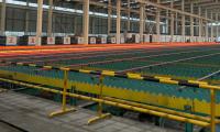 China Fully Automatic 120x10m Walking Beam Cooling Beds for sale