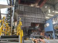 China 80T EAF Electric Arc Furnace Steel Making Equipment ISO9001 150T Weight for sale