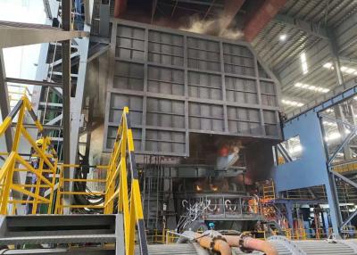 China Open Cover Electric Arc Furnace 100 Ton Steel Melting Furnace for Steelmaking for sale