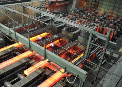 China 4 Strand Continuous Billet Casting Machine 4 Mill PLC Control 80-320mm for sale